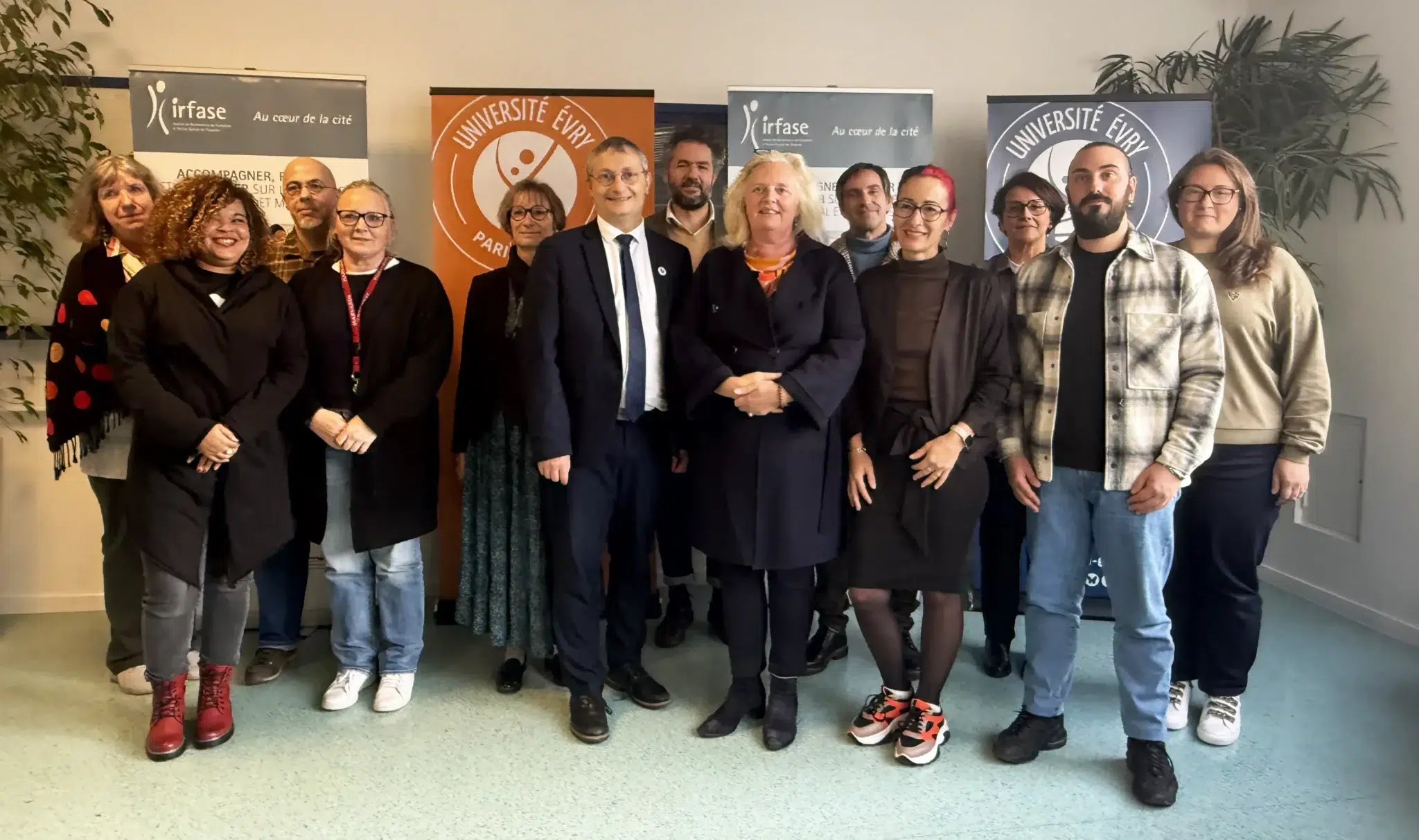 Convention de partenariat entre l'IRFASE et l'Université Évry Paris ...