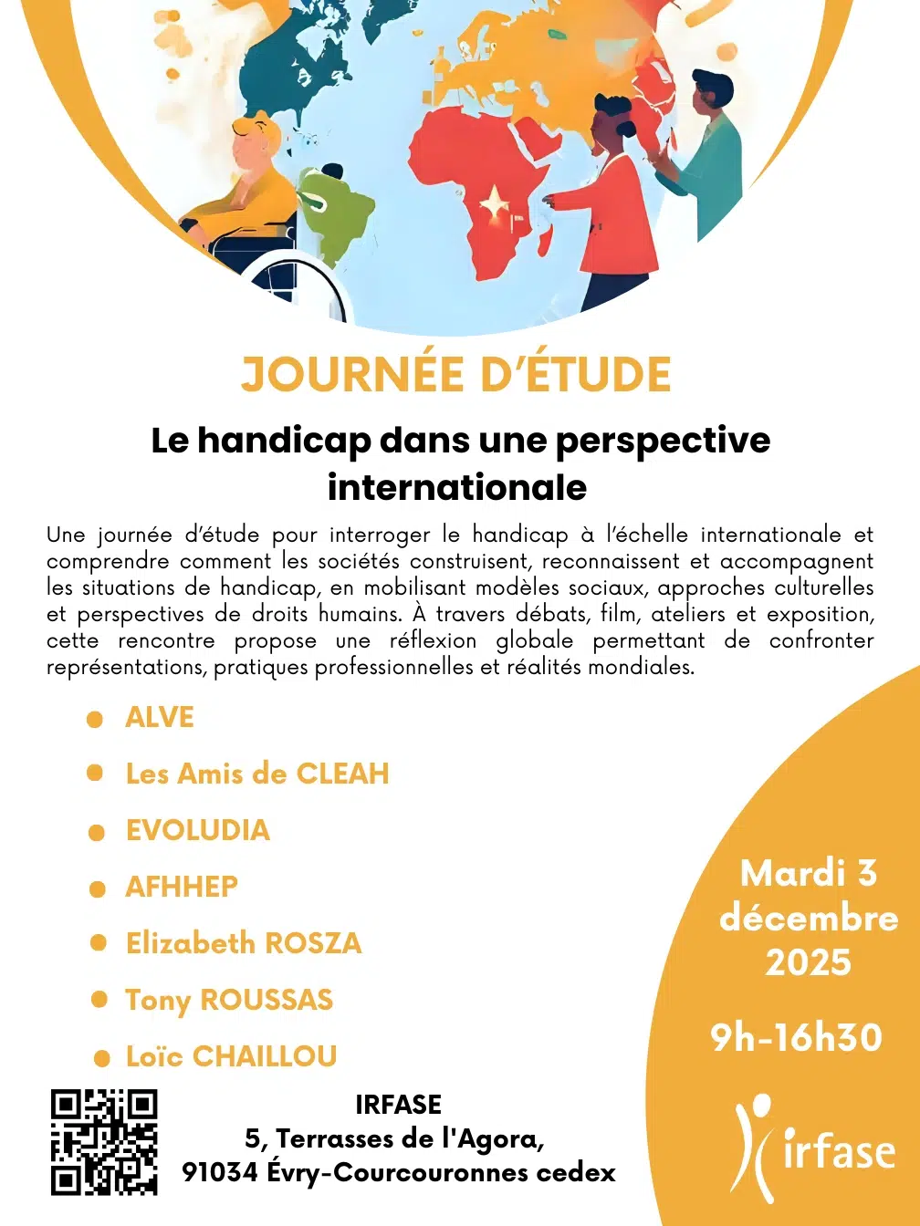 Journée d'étude - Le handicap dans une perspective internationale ...